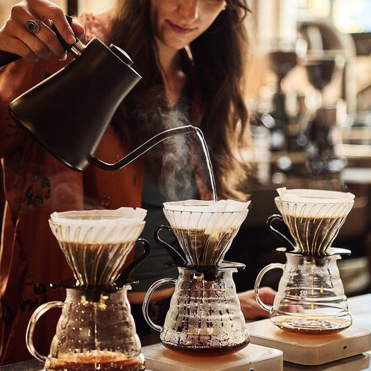 Hario V60 Glass Dripper | Brewing Tools | Sightglass Coffee